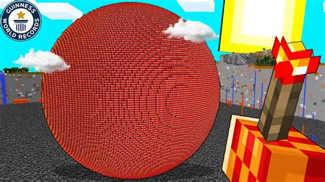 RECORD DI MINECRAFT FACCIO ESPLODERE 10 000 000 DI TNT YouTube