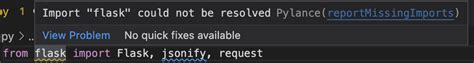 cannot import flask in python py4u