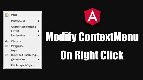 custom contextmenu create in angular angular modify contextmenu in angular angular