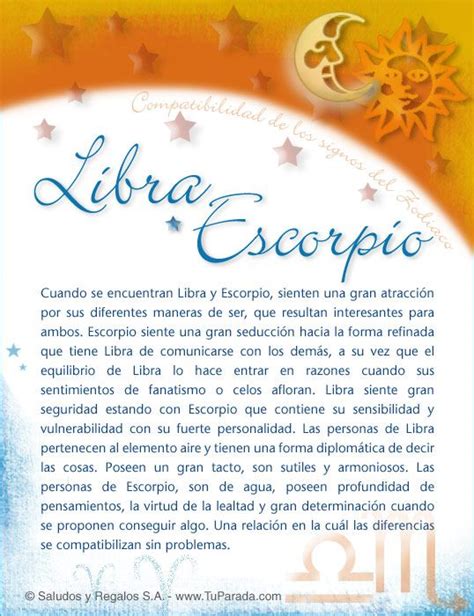 Libra Con Escorpio Compatibilidad De Libra Tarjetas Postales Gratis
