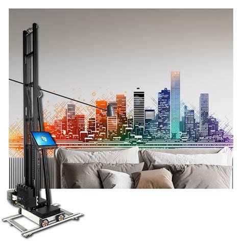 3D Effect Wall Art Printer Vertical UV Ink Digital Wall Printing