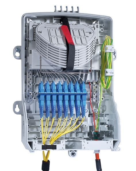 Skarvskåp BUDI 1S T A skarv patch C3 Connect