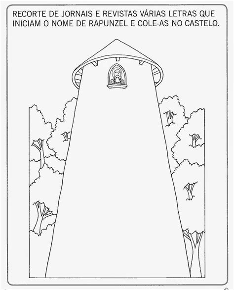 PARA QUEM AMA ALFABETIZAÇÃO RAPUNZEL Atividades de contos