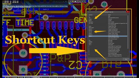 Shortcut Keys In Altium Designer Lecture Youtube