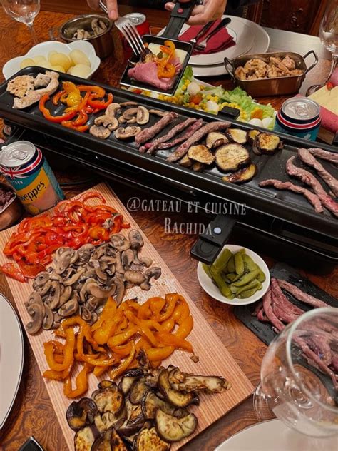 Comment faire une raclette party maison Gâteau et cuisine Rachida