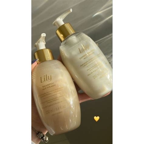 Kit Shampoo E Condicionador Lily Shopee Brasil