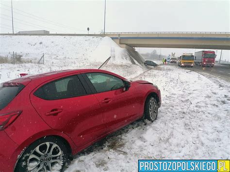 Oszukać przeznaczenie Trudne warunki pogodowe na autostradzie
