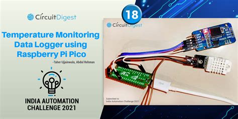 temperature monitoring data logger using raspberry pi pico