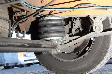 SUSPENSION PNEUMATIQUE CAMPING CAR RENAULT MASTER X62 SUSPENSION