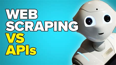 web scraping and apis what s the difference youtube