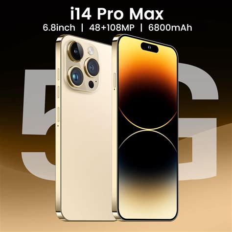 BAOWU I14 Pro 5G Unlocked Smartphone 6 8 HD Screen Battery 5800mAH 6