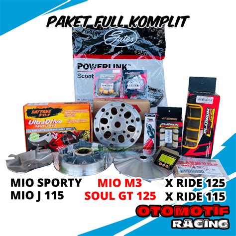 Jual Paket Upgrade Cvt Yamaha Mio J S Z Sporty Karburator Fi Smile M