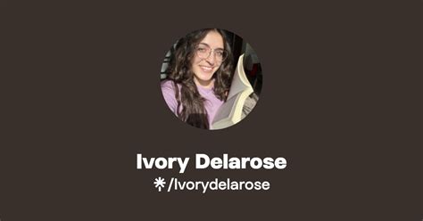 Ivory Delarose Instagram Tiktok Linktree
