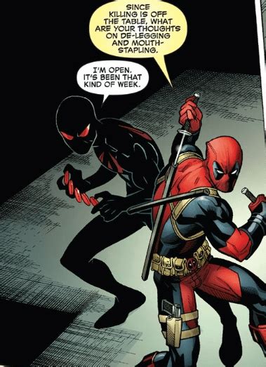 16 Times The Deadpool V Spider Man Bromance Was Too Much For Us To Handle Marvel Characters