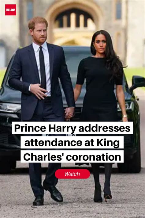 Prince Harry Addresses Attendance At King Charles Coronation In New