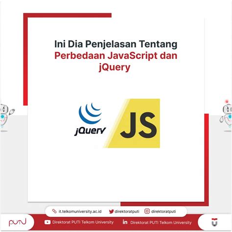 Ini Dia Penjelasan Tentang Perbedaan JavaScript Dan JQuery