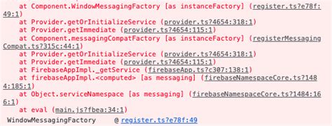 node js firebase messaging cannot read property of undefined addeventlistener stack overflow