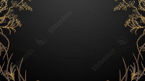 Beautiful Black Powerpoint Background Collection For Stunning Presentation