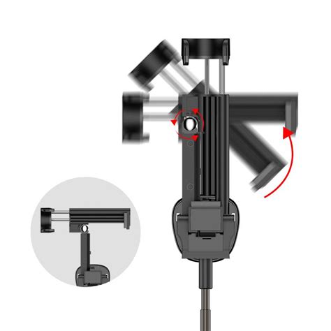 Usams Us Zb064 Phantom Bluetooth Selfie Stick With Hidden Tripod Gearvita