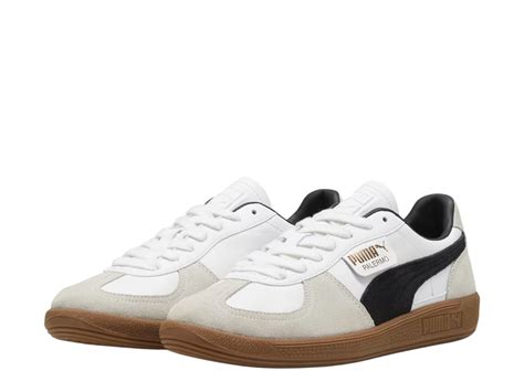 Puma Palermo Lth Unisex Sneakers White Vapor Gray Gum