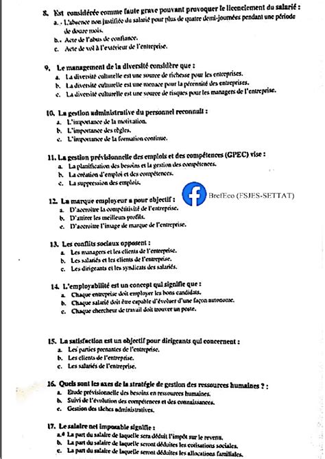 Fsjes Settat Master 2017 Resultat