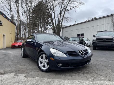 Blue Mercedes Benz SLK 55 AMG For Sale JamesEdition