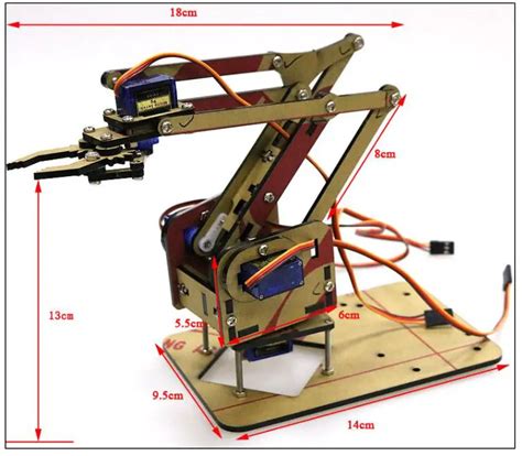 ARDUINO Ks0198 Keyestudio 4DOF Robot Mechanical Arm Kit Instructions