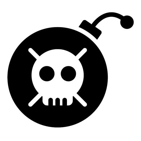 Bom Danger Lock Vector SVG Icon SVG Repo