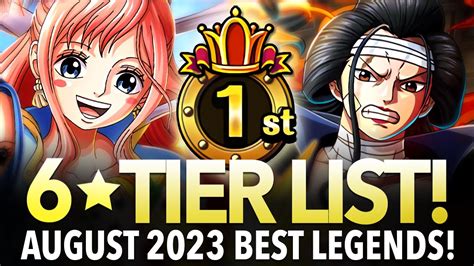 Tier List Best Legends August One Piece Treasure Cruise