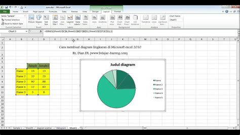 Cara Membuat Diagram Di Excel
