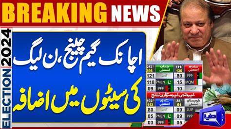 Election 2024 Update Good News For Pakistan PTI Vs PMLN PPP
