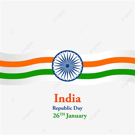 26 Jan Clipart Transparent Background Indian Republic Day 26 January