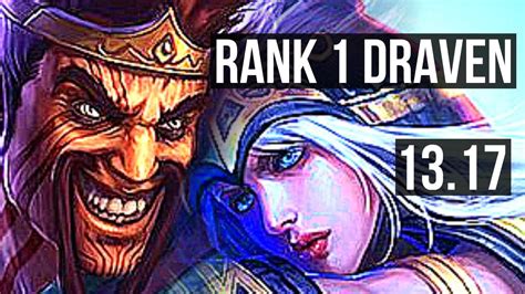 DRAVEN Renata Glasc Vs ASHE Maokai ADC Rank 1 Draven Legendary