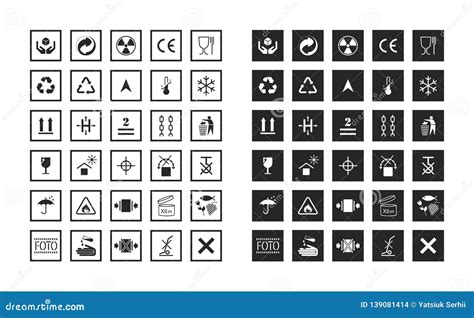 Materia Y Símbolos De La Manipulación Ilustración del Vector