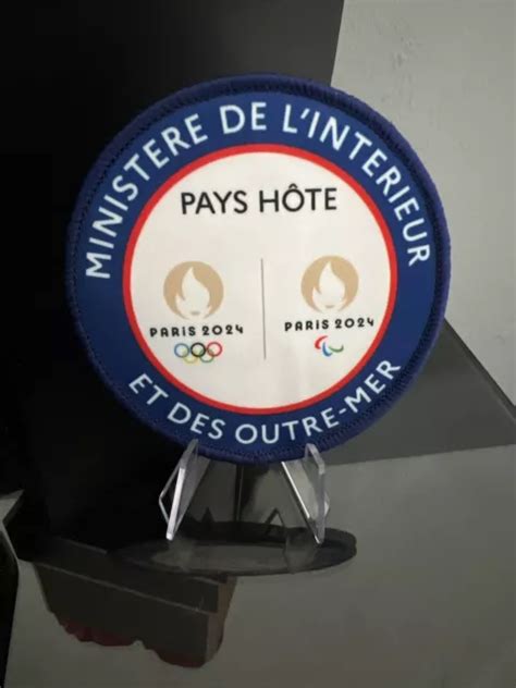 ÉCUSSON JO Jeux olympiques PARIS 2024 EUR 38 00 PicClick FR