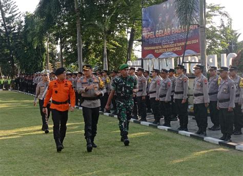 Operasi Pengamanan Nataru Di Banyumas 422 Personil Gabungan Disebar Di