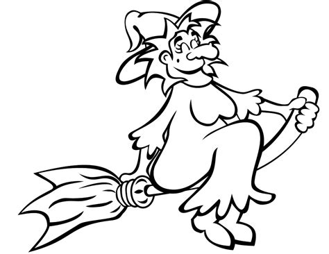 Desenhos De Bruxa Para Colorir Pintar E Imprimir Colorironline