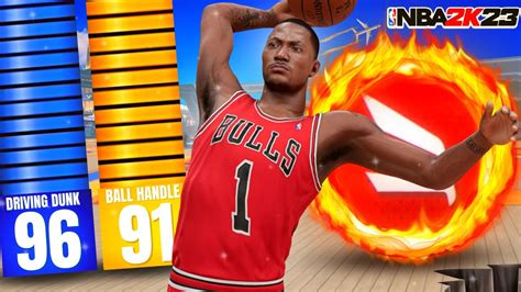 ACROBATIC SLASHER BUILD WITH 96 DUNK 91 BALL HANDLE 90 LAYUP IS THE