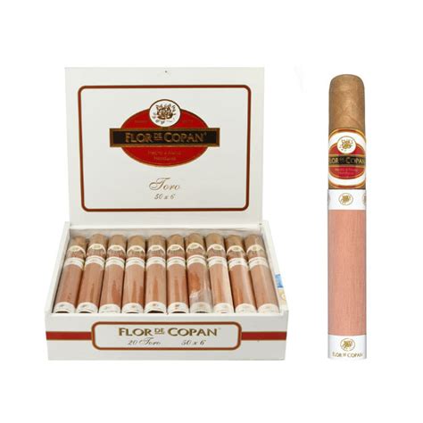 Flor De Copan Toro 20 Cigars Honduras Longfiller 100 Tobacco WORLD