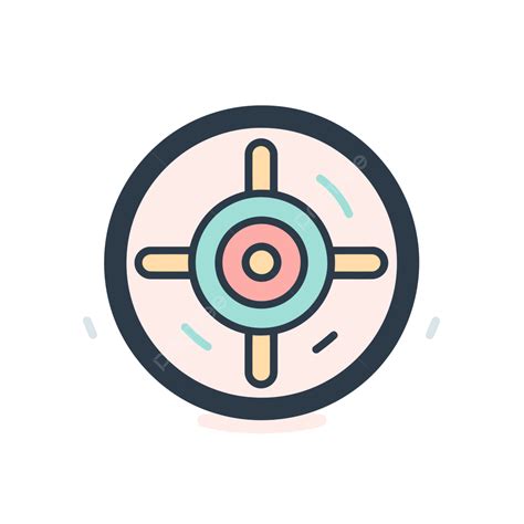 라인 디자인 벡터 일러스트 레이 션 흰색 바탕에 운전대를 묘사한 직계 아이콘 Flaticon 및 드리블에 의한 벡터 일러스트 비핸스 Hd Png 일러스트 및 벡터 에
