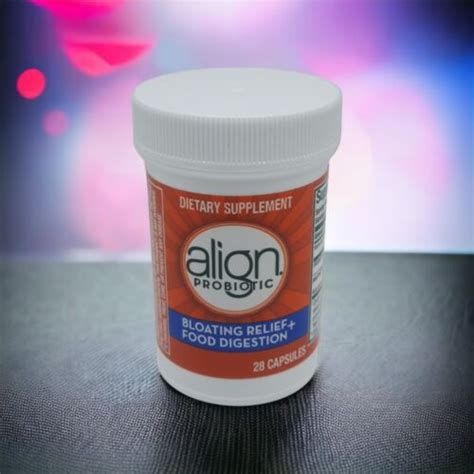 Align Probiotic Bloating Relief Food Digestion Caps Exp