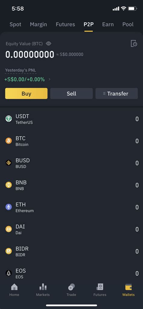 Buying Usdt With P P On Binance