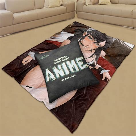 Amazon Itakkaito Fleece Throw Blanket Hot Girl Anime Blanket