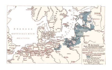 Hansest Dte Und Der Deutsche Orden Im Und Jahrhundert Berlin