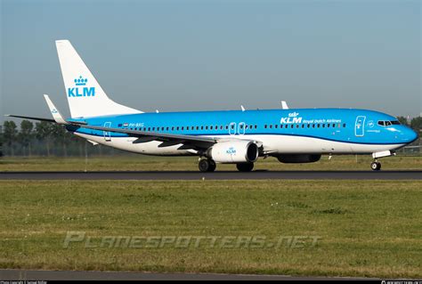 PH BXG KLM Royal Dutch Airlines Boeing 737 8K2 WL Photo By Samuel