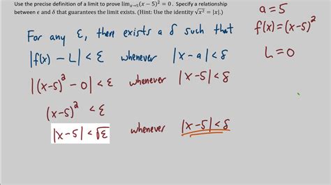 calculus pod 14 use epsilon and delta to prove the limit proof 2 youtube