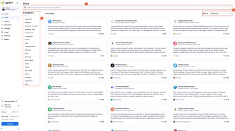 store platform apify documentation