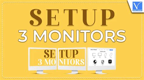 Cómo configurar 3 monitores con tu computadora portátil Correo Total