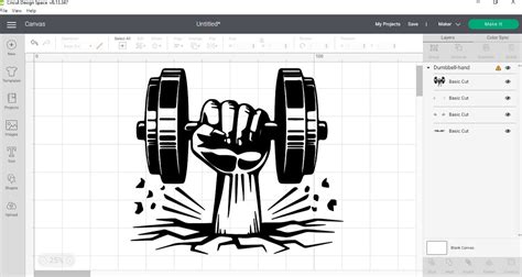 Dumbbell Svg Barbell Svg Dumbbell Svg Cricut Weightlifter Etsy