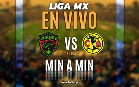 América vs Juárez EN VIVO Transmisión HOY Liga MX 2024 Mediotiempo